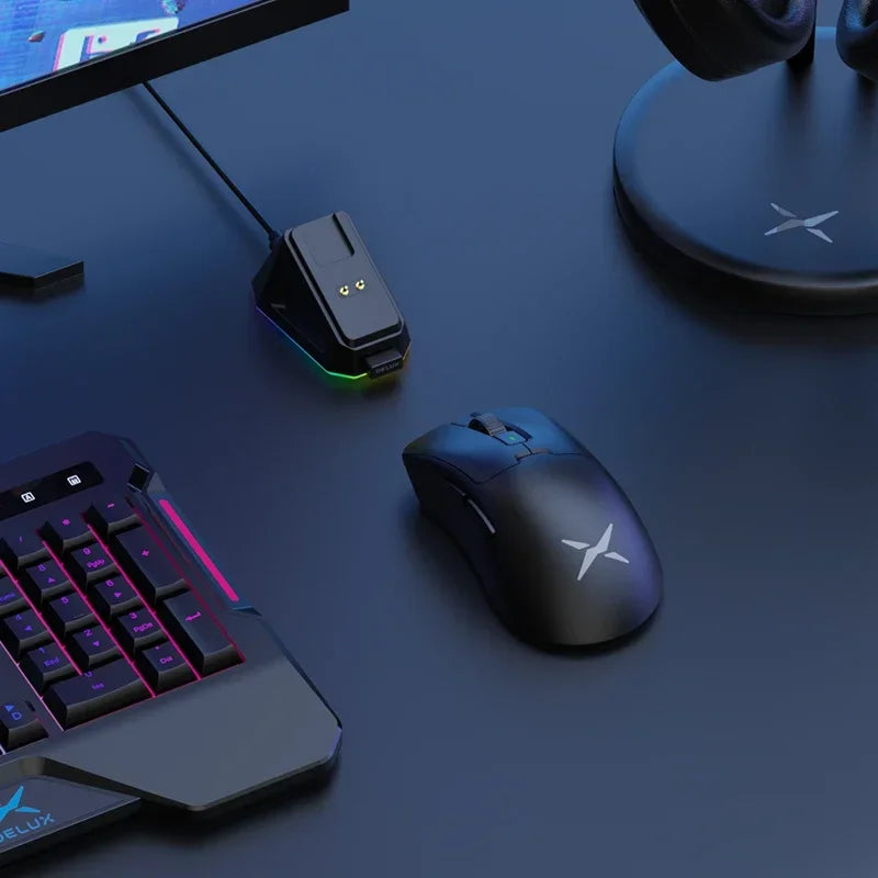 Wireless Gaming Mouse 8K Polling RGB Dock – Novashop